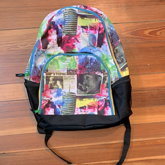Bags | Tupac Backpack | Poshmark